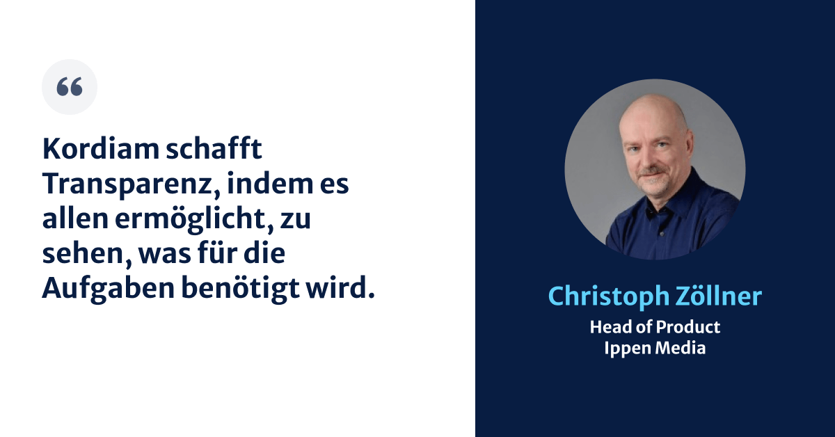 Ippen.Media: kollaborative Workflows zwischen Redaktionen mit Kordiam